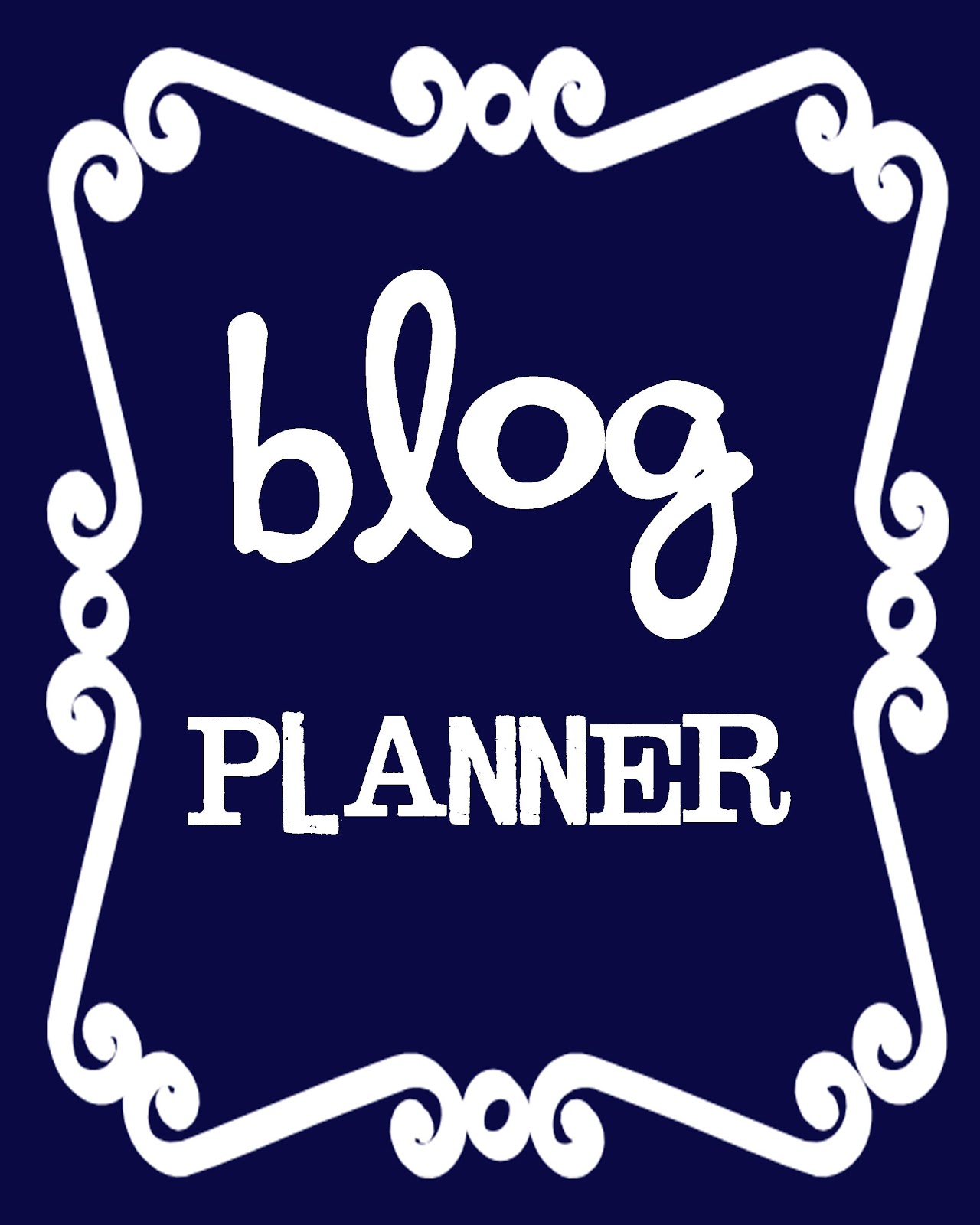 A Look Into My Blog Planner {Make Your Own}