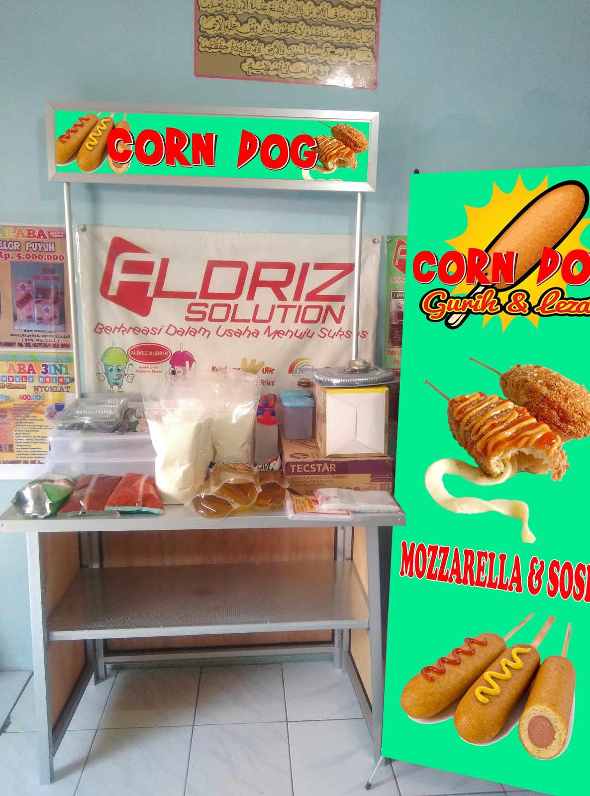 WARALABA USAHA CORN DOG MOZZARELLA: Waralaba Usaha Corn Dog Mozzarella
