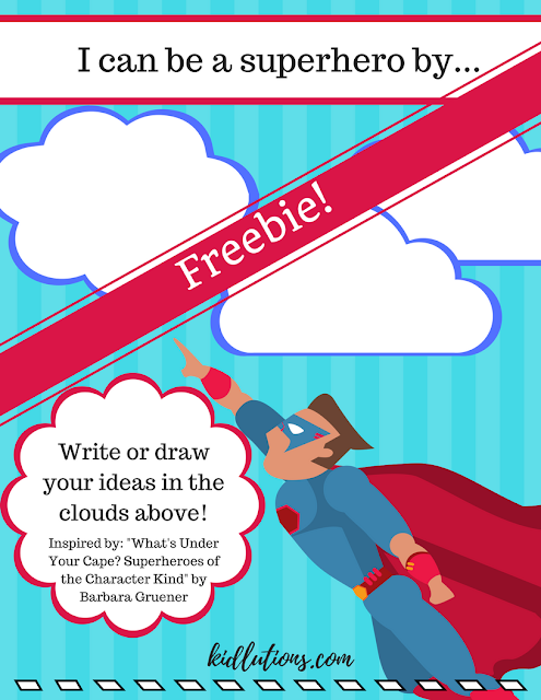 Superhero Kids Free Printable