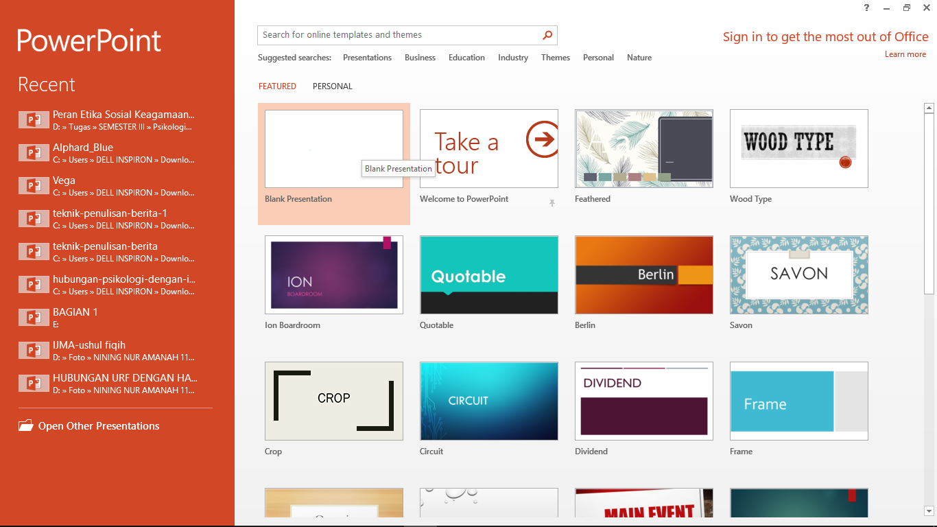 Tutorial Microsoft Office Power Point