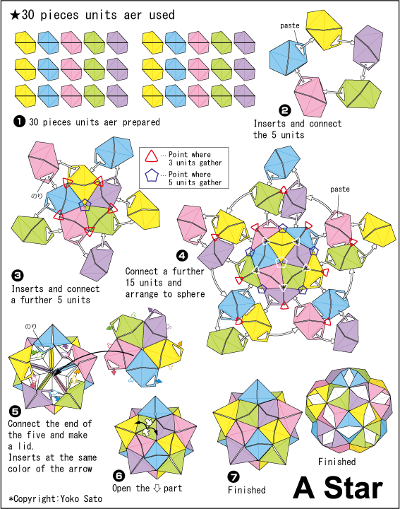 Origami A Star - Easy Origami instructions For Kids