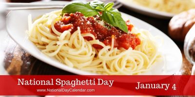 January 4th is National Spaghetti Day! - Saiprojects
