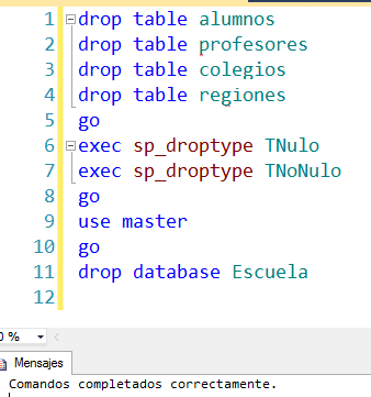 Ingeniería Systems: Estructuras de las tablas en SQL Server - 2 de 2