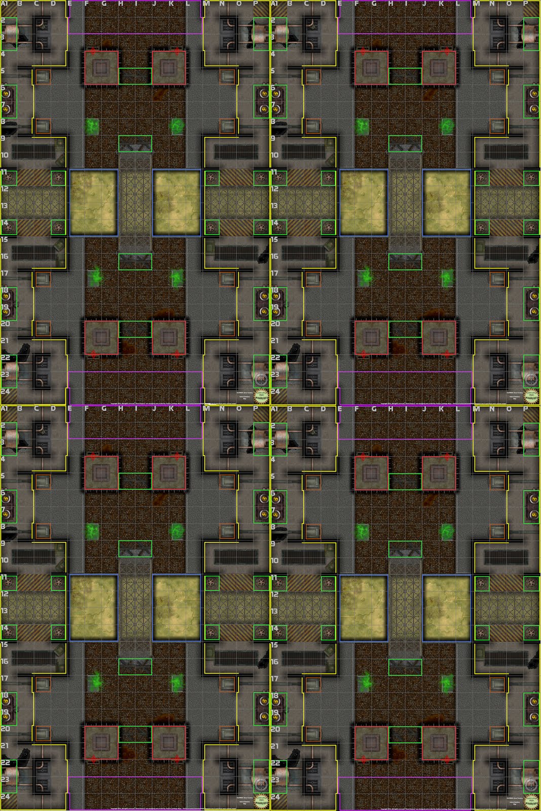 Curious Lurkings: Free Map: Gear Factory!