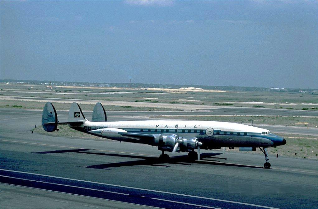 Cultura Aeronáutica: Os Lockheed Super Constellation na Varig