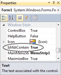 Go! - Blog: Membuat MDI Child Menggunakan MS Visual Studio