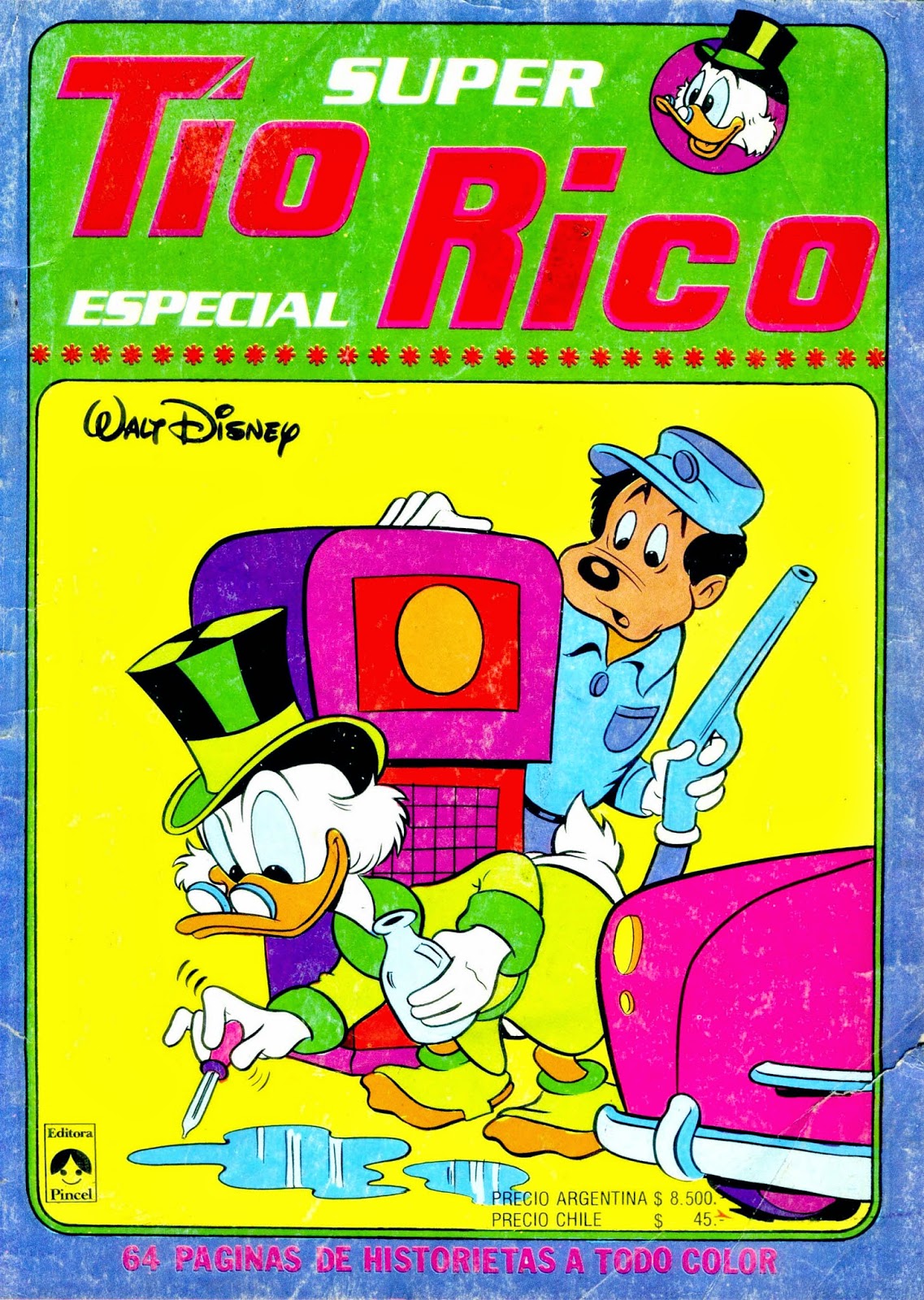 Yo soy de la generación de Mampato: Super Tío Rico N° 6 Editorial ...