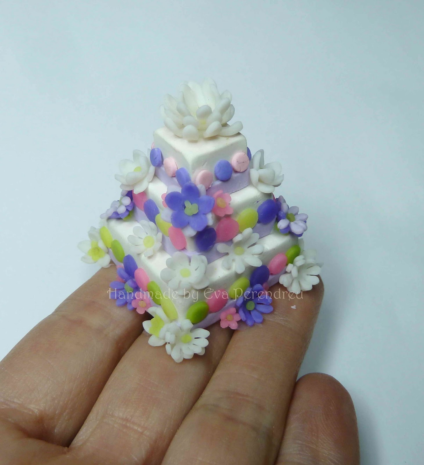 Mini Escenas, Miniaturas by Eva Perendreu: Mini Pasteles Fondant - Mini ...