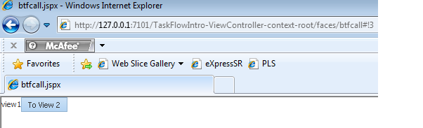Oracle Adf World Adf Task Flow Sample And Introduction