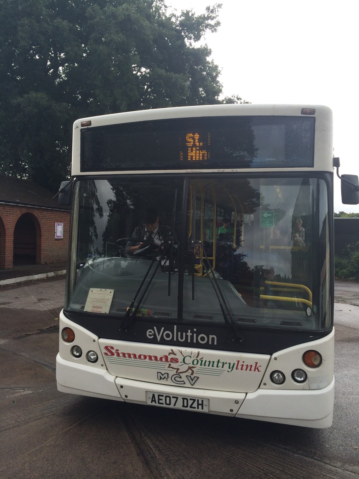 Liberal Bureaucracy: #busride - Diss to Bury St Edmunds (a bus driver ...