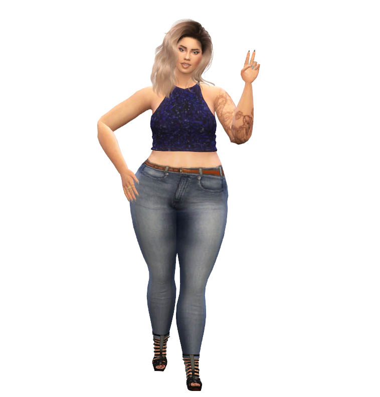 Plus Size posepack - Bommie Sims