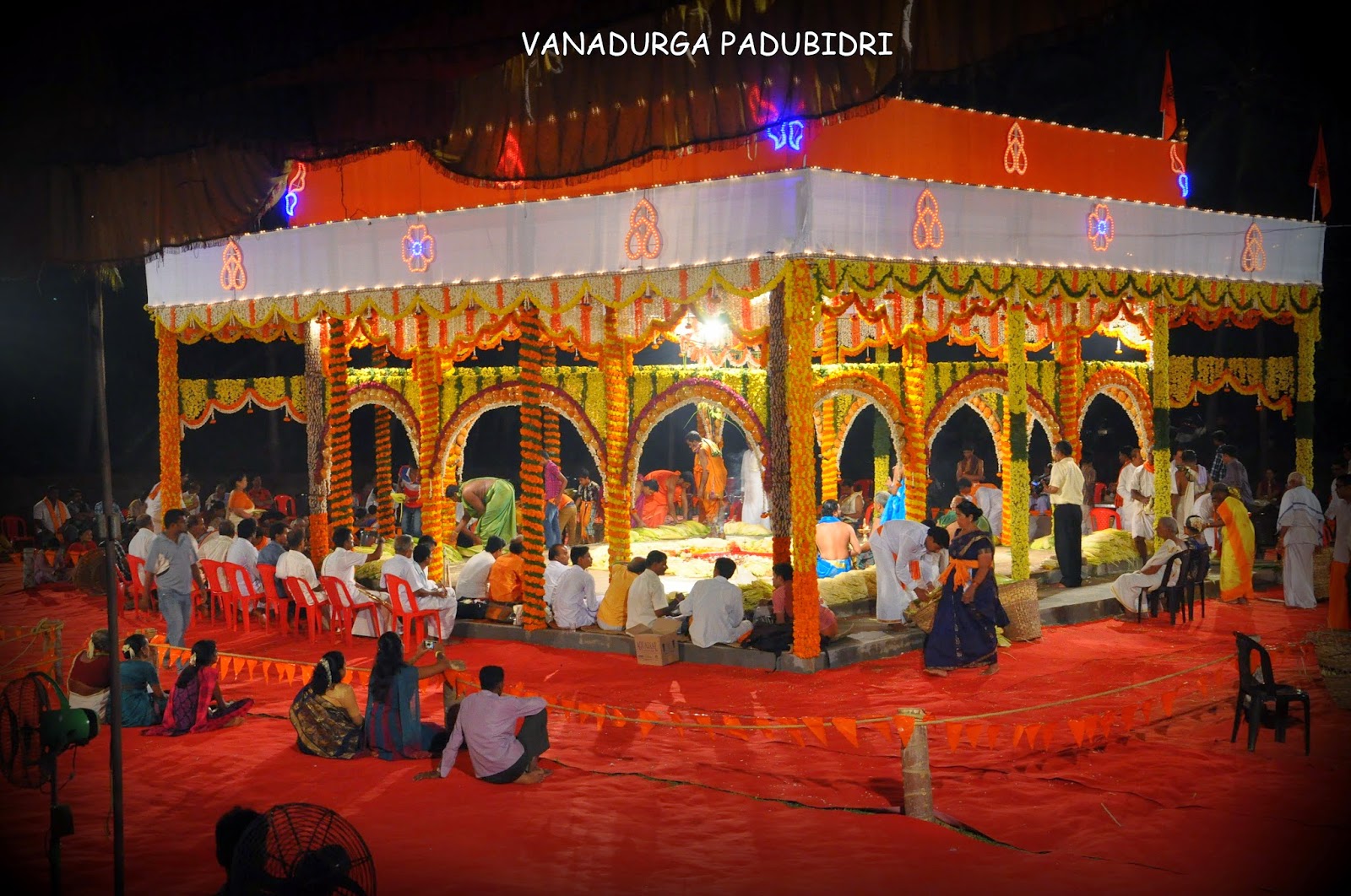VANADURGA DECORATORS, PADUBIDRI.: Nagamandala Decoration