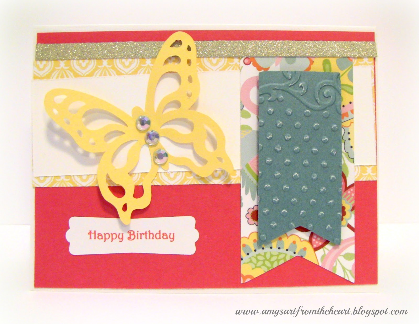 Amy's Art from the Heart: Birthday Themed Card Exchange