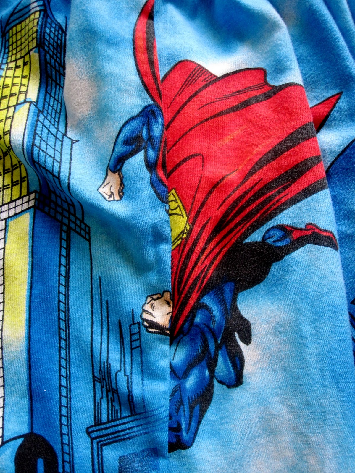 Cation Designs: Superman Cutout Back Dress: Completed!