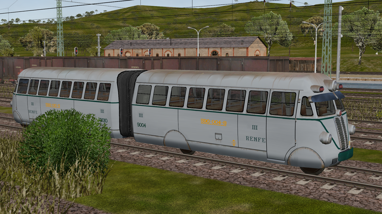 Trenes españoles. MSTS & Open Rails. : RENFE 590 Talguillo