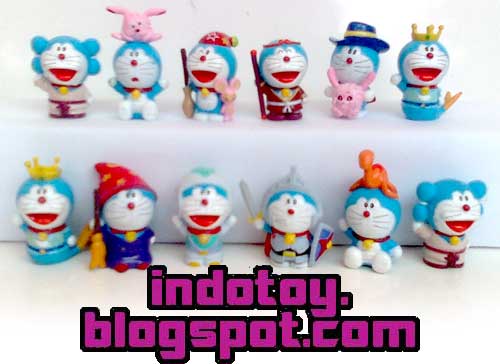 Jual Mini Doraemon Figure isi 12 - Jual Action Figure, Jual Action ...