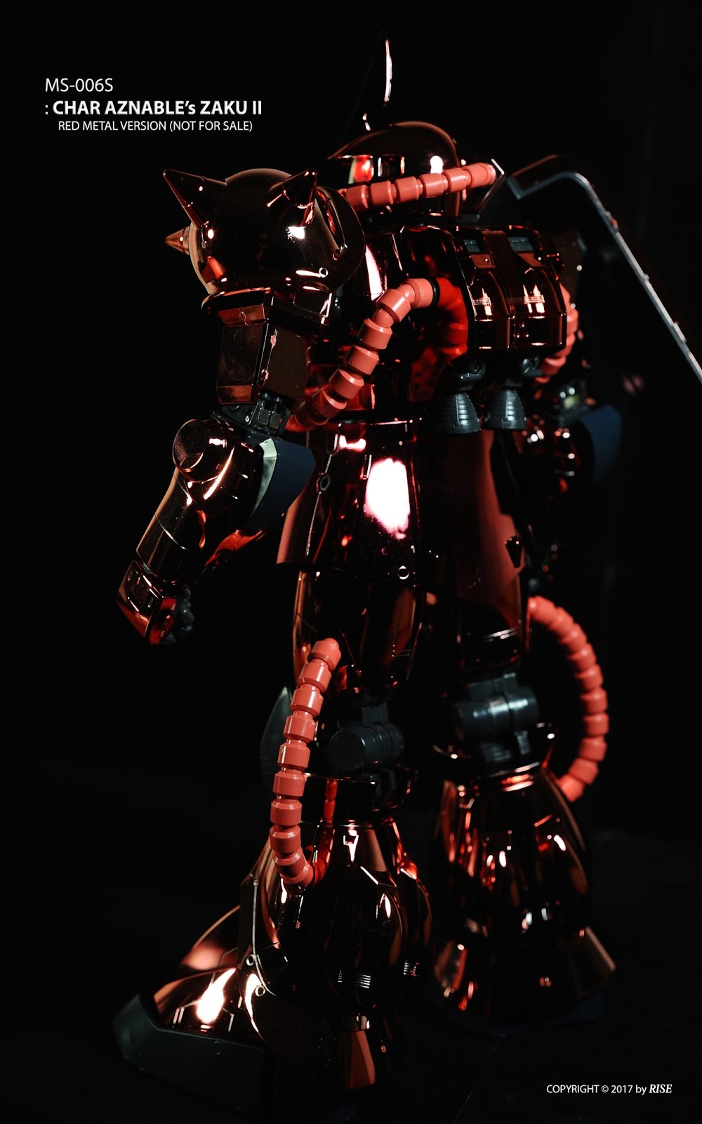 G-リミテッド: Gallery: PG 1/60 Char's Custom Zaku II Red Metal Version ...