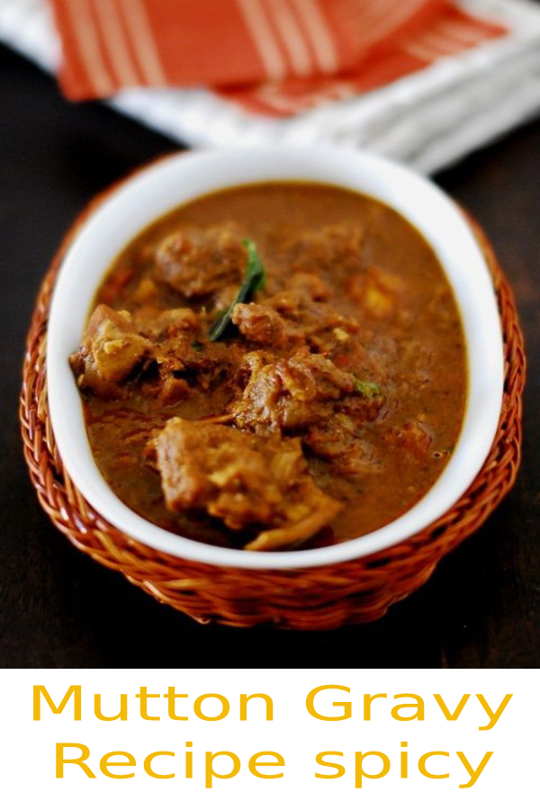 Mutton Gravy Recipe Spicy
