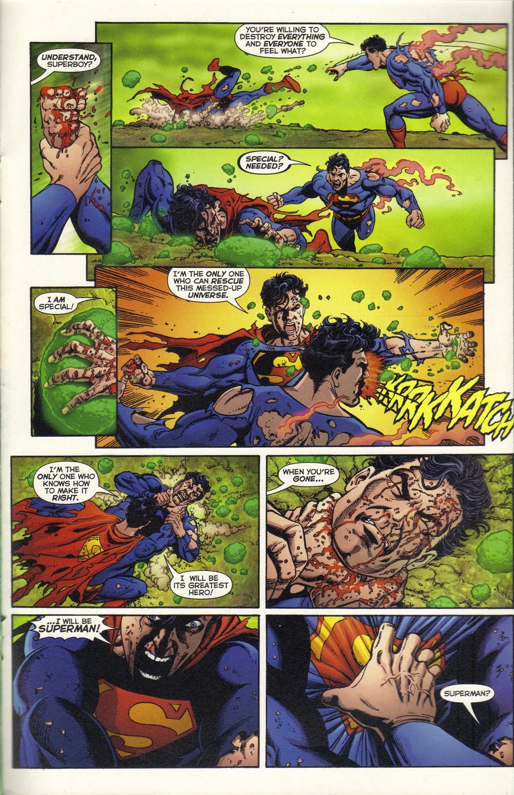 Random Thoughts: Best Superman Fights