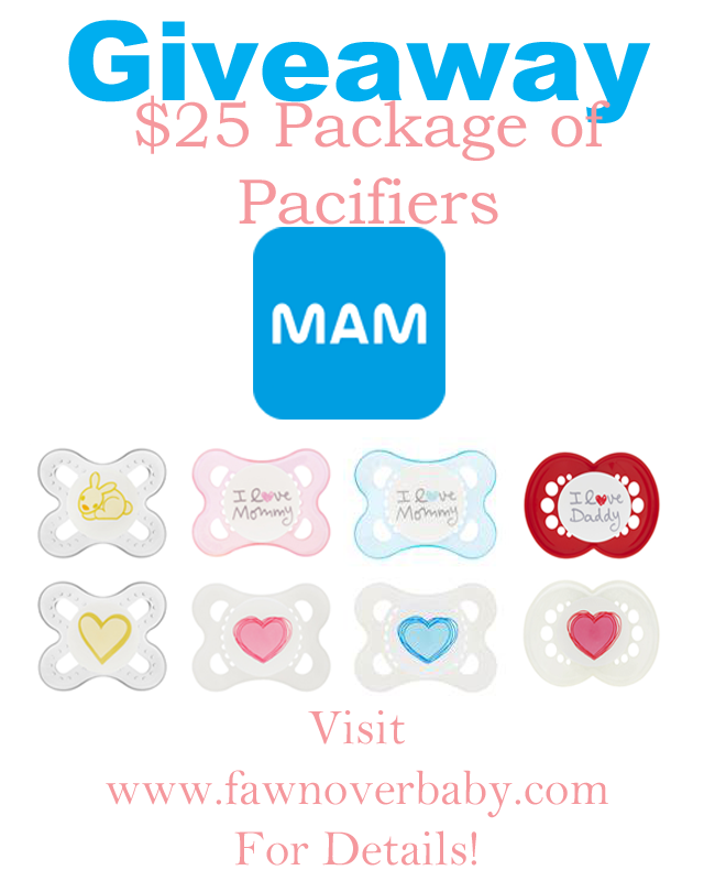 Fawn Over Baby: MAM Pacifier Review and Giveaway!
