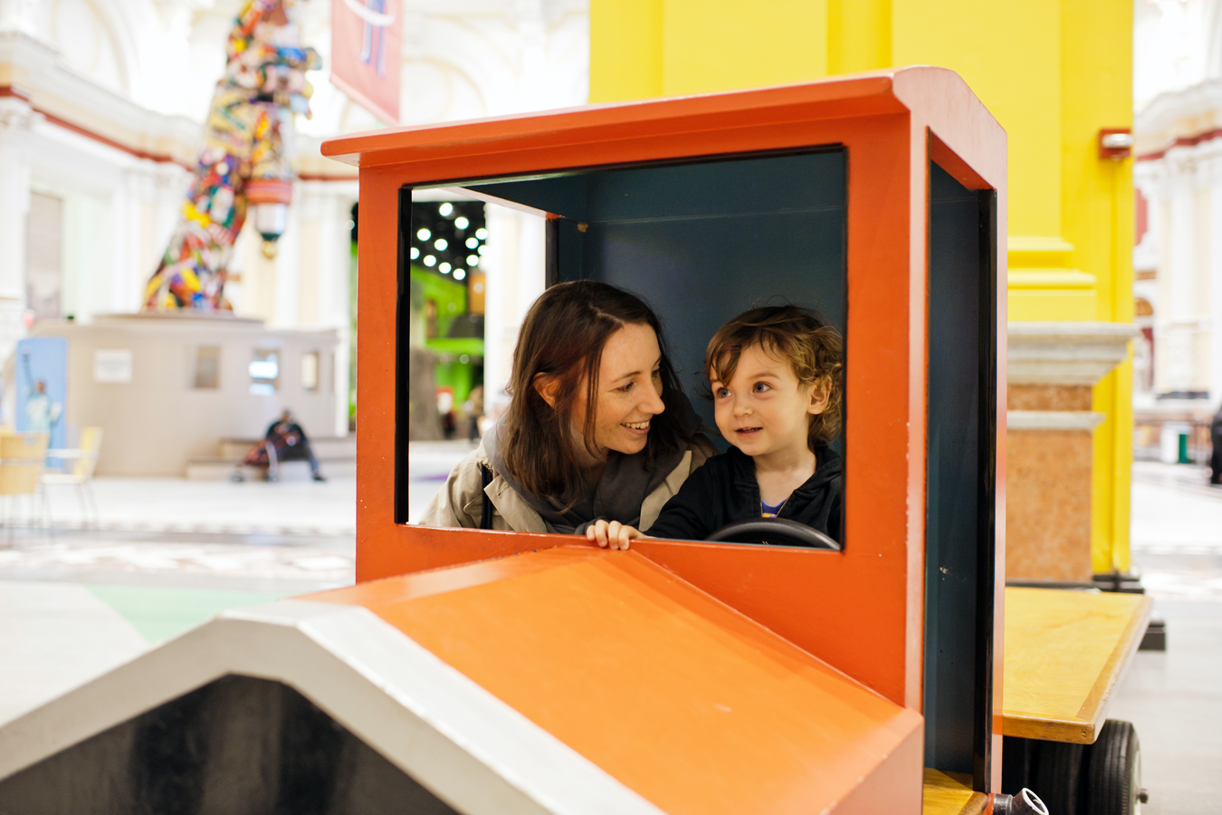 Miles P: Please Touch Me Museum & Easter