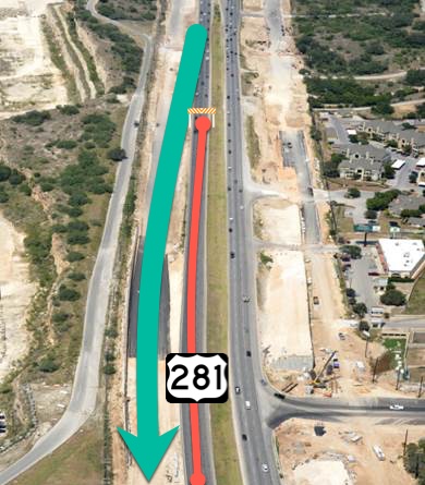 Go Ahead!: Major Traffic Shift On US 281 Expansion Project