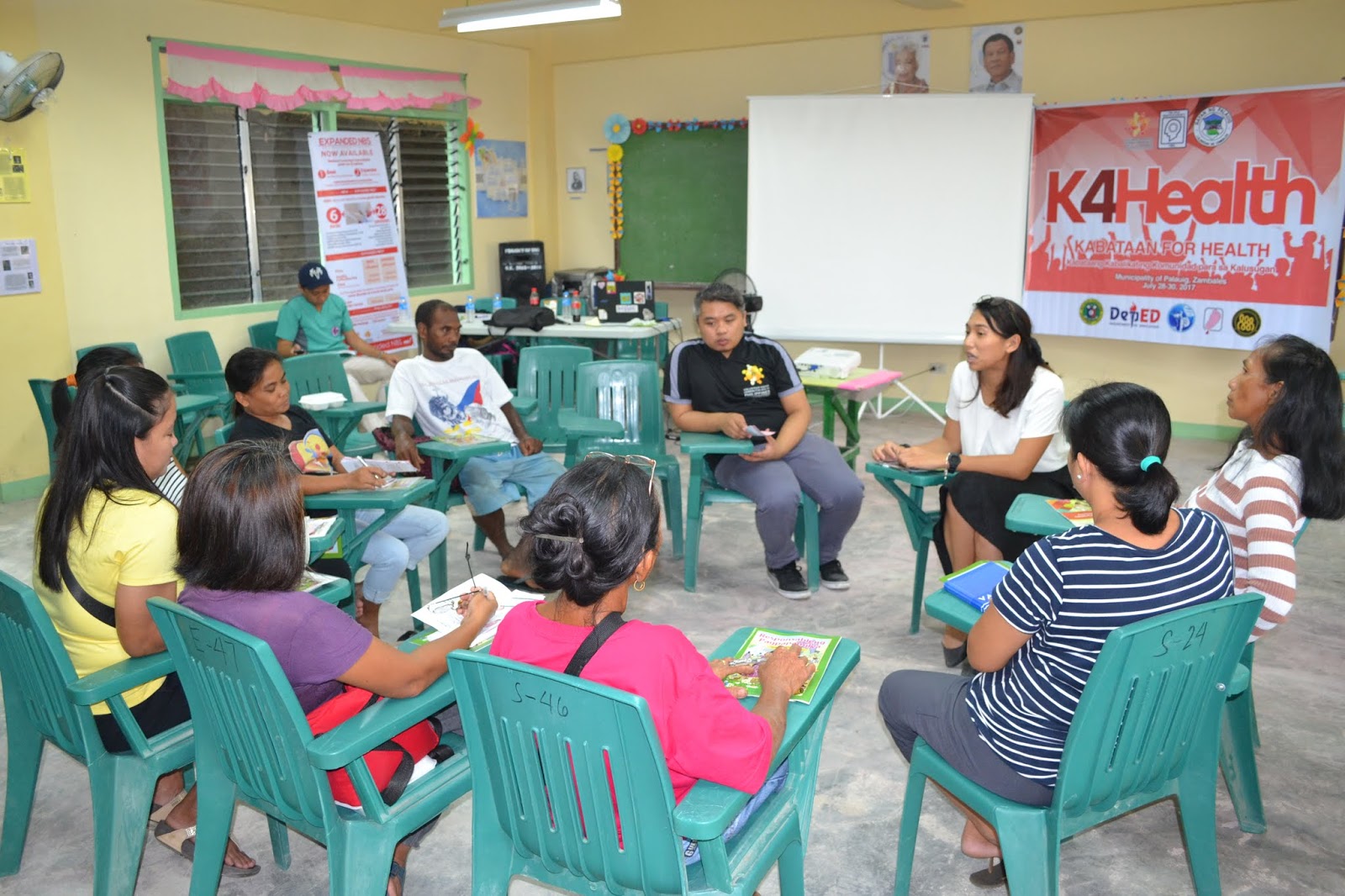 Palauig SHS students join VYLH-Philippines thru K4Health ~ Youth for Health