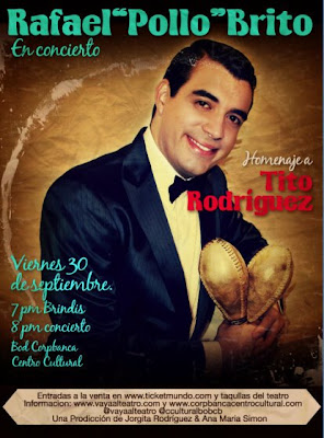 Tumbao Jam Producciones C.A.: El Pollo Brito en Homenaje a Tito Rodriguez