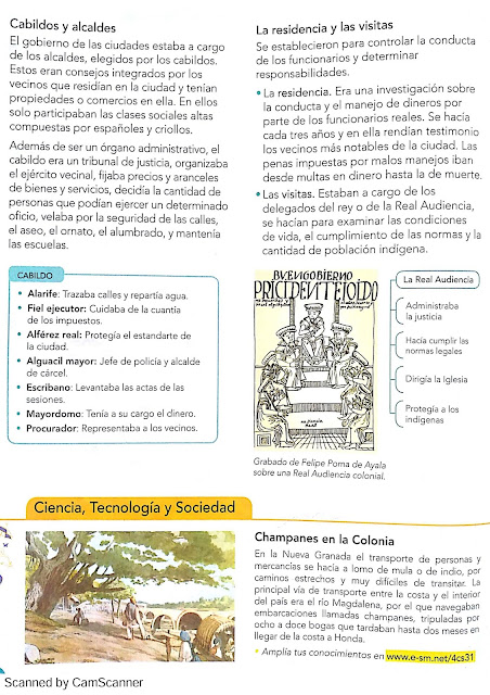 Actividades del Profe Campo Elias: DESCUBRIMIENTO Y COLONIA 2017