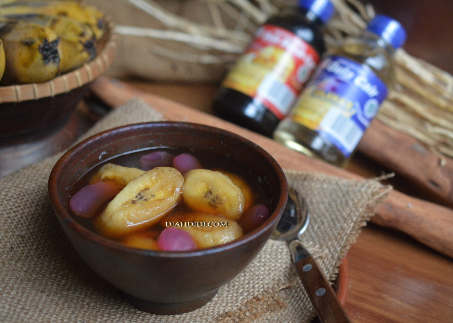 Diah Didi's Kitchen: Setup Pisang & Kolang Kaling Gulanas