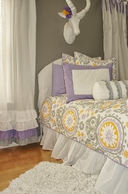 blog o wnętrzach dla dzieci, inspiracje : Kolor lawendowy w pokoju ...