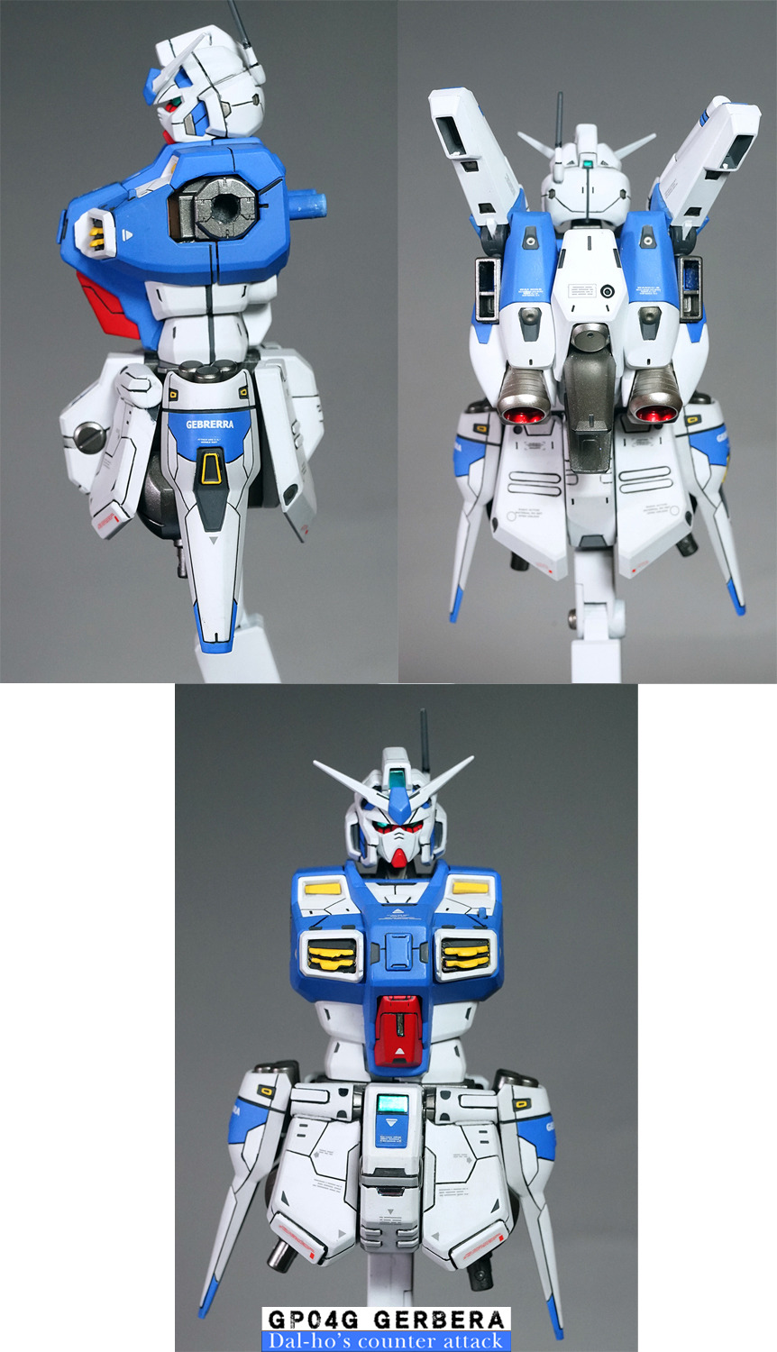 Gundam Family: RE/100 Gundam GP04 Gerbera Custom Build