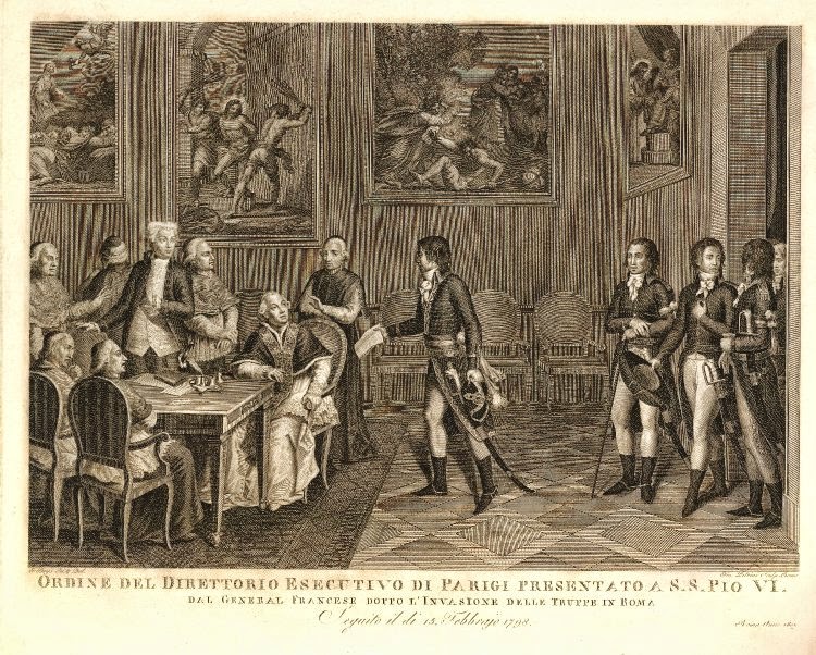 IDLE SPECULATIONS: The Other Sack of Rome 1798 - 1799