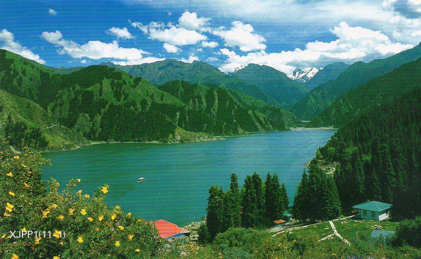 UNESCO postcards collection by dannyozzy: Xinjiang Tianshan