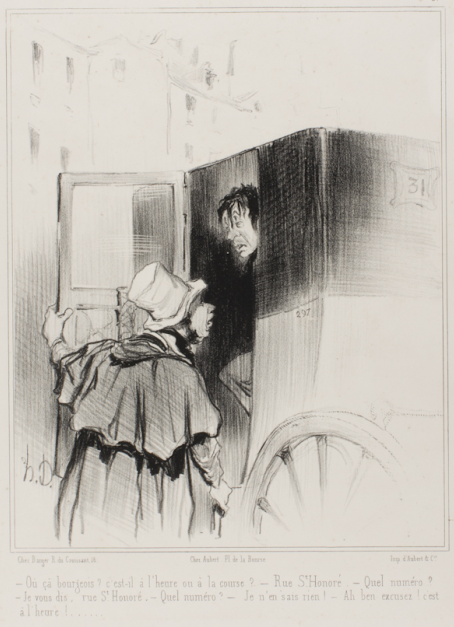 The Third Carriage Age: Daumier's Hack Drivers