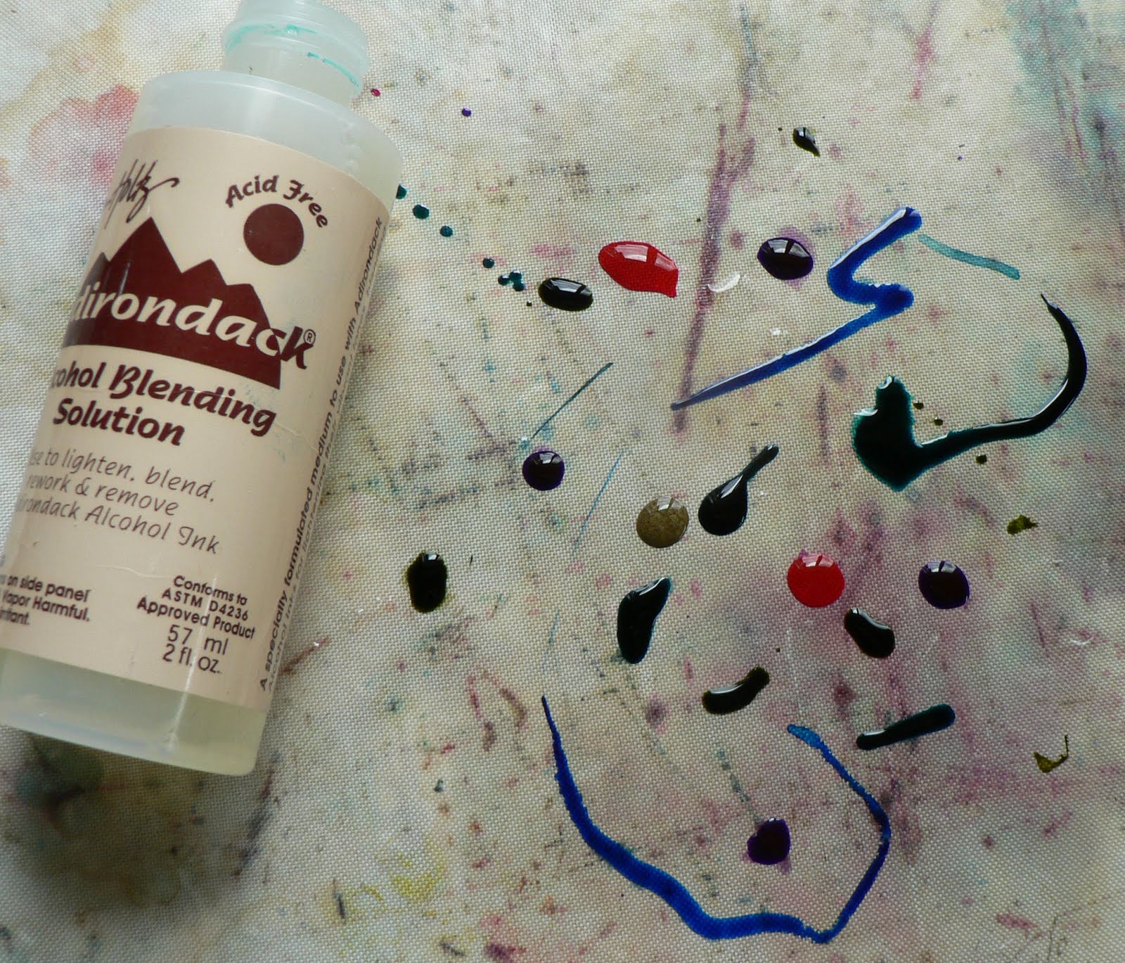 Creative Expressions: Book Study - Alcohol Ink Monoprint