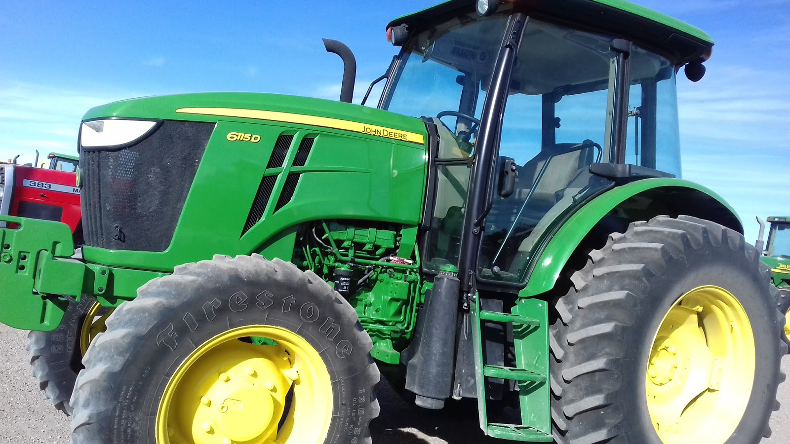 MAQUINARIA AGRICOLA INDUSTRIAL: Tractor John Deere 6115D 2013 5322hrs ...