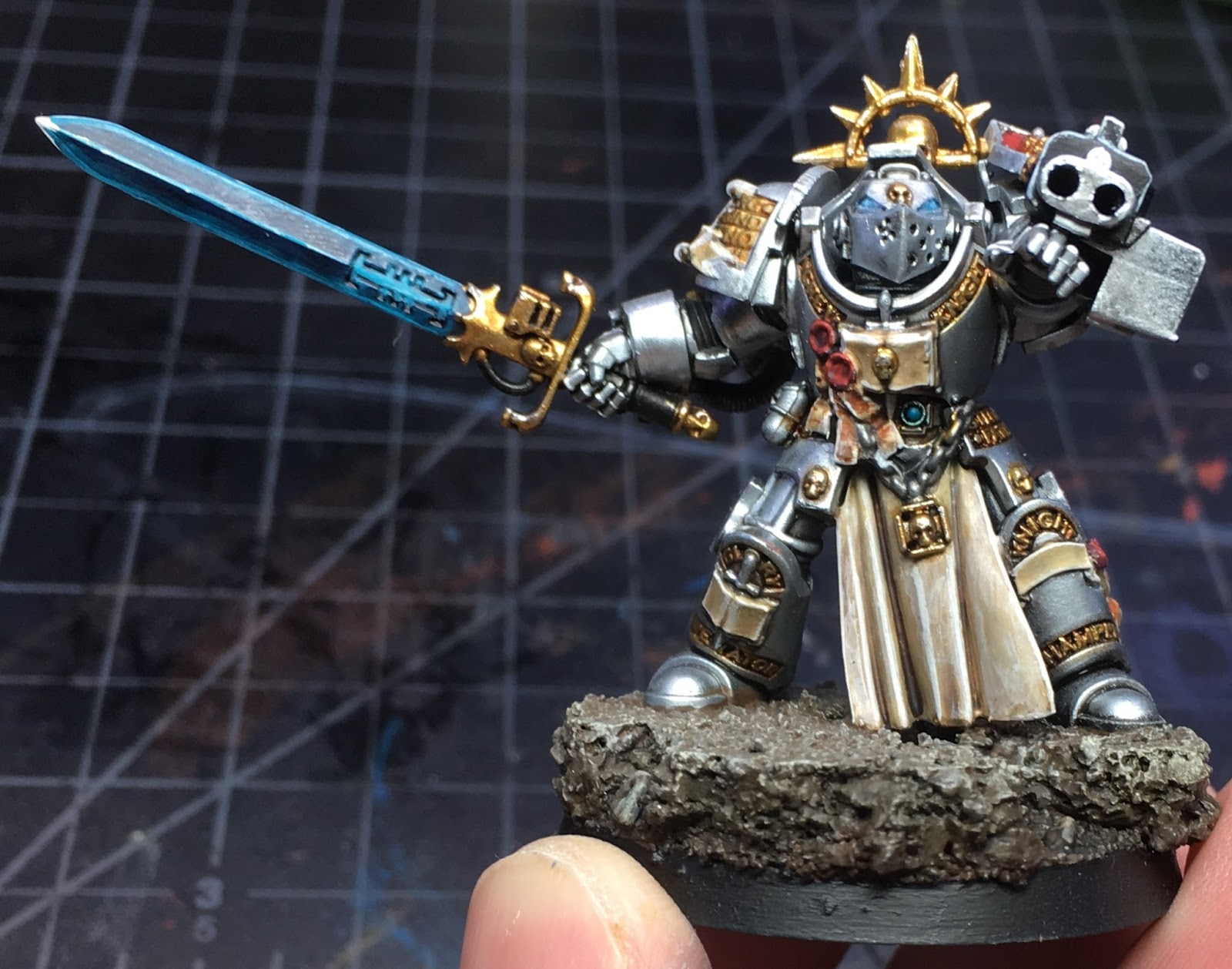 262nd Death Korps of Krieg: Grey Knights Brotherhood Champion to DONE