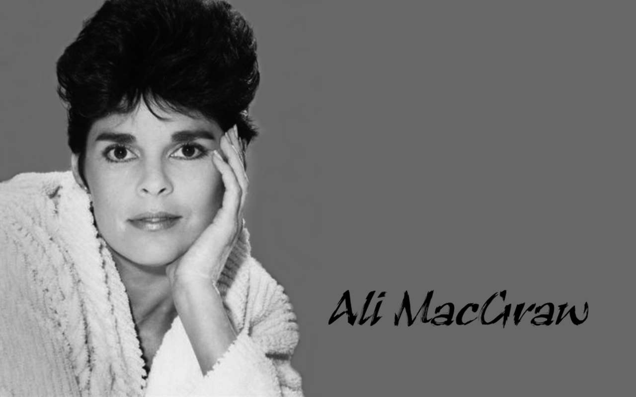 Filmovízia: Ali MacGraw Wallpaper