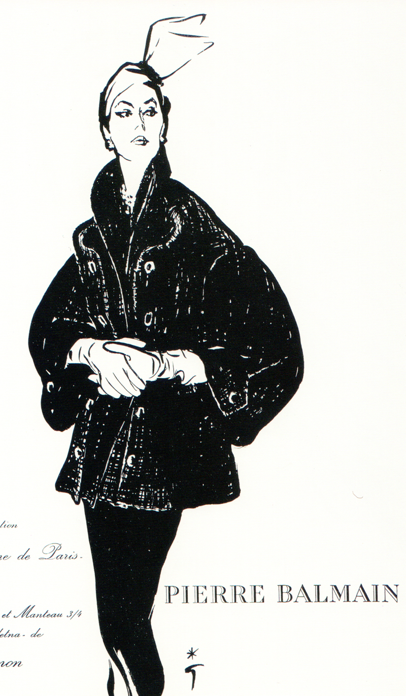 Fanny and June: Rene Gruau Illustrations Featuring Millinery