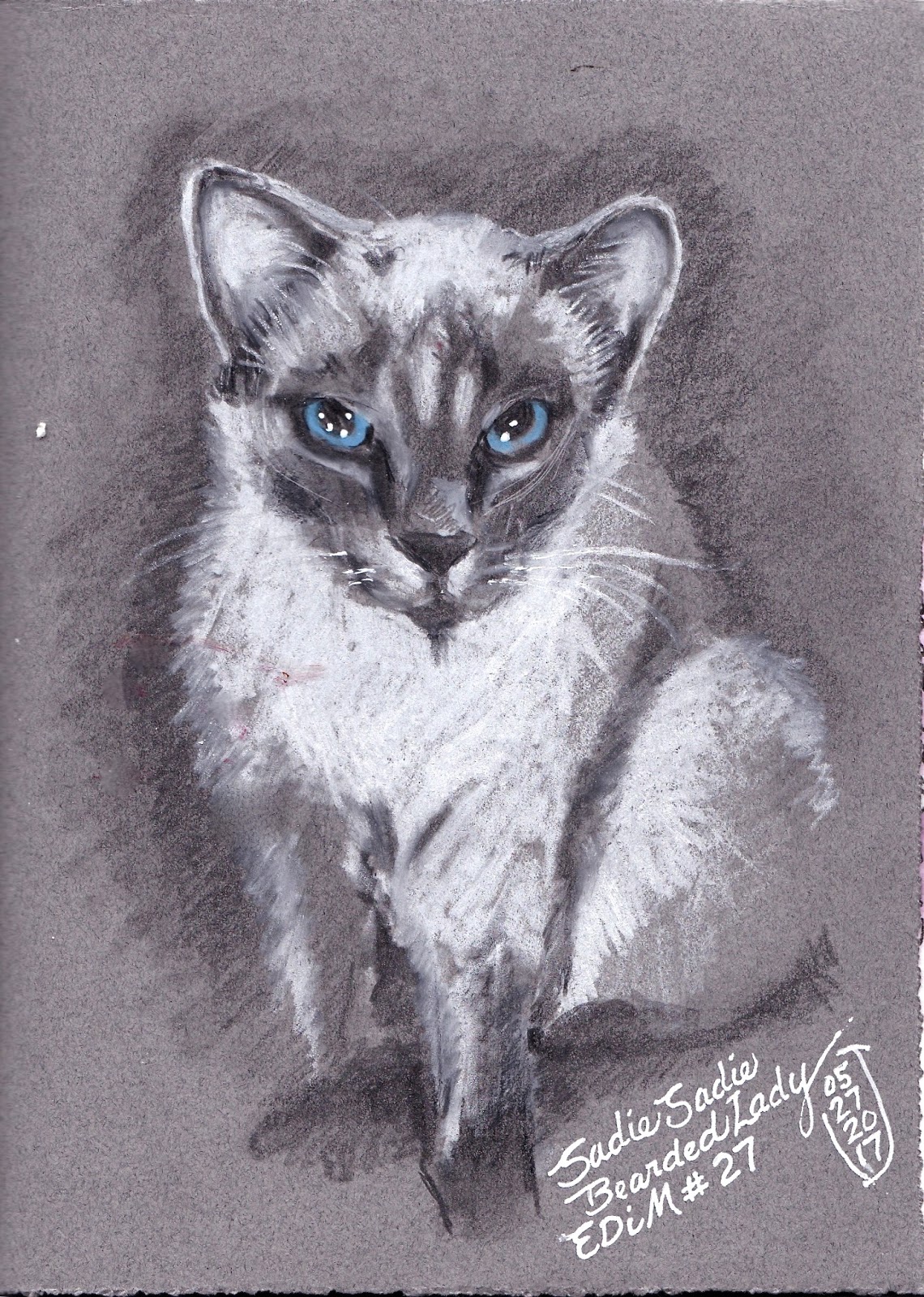 Color and Lines @Nyerges Art: EDiM2015 #27 - Draw Something Fuzzy