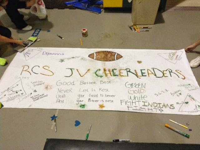 PEP RALLY BANNER!