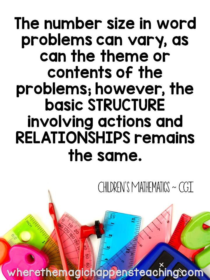 Word Problems: It's All About the Relationships {and great FREEBIES ...