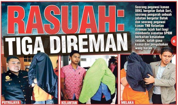 THE DEVOURED SAVIOUR: PENERIMA RASUAH DAN PENYELEWENG KUASA, DIHADAPKAN ...