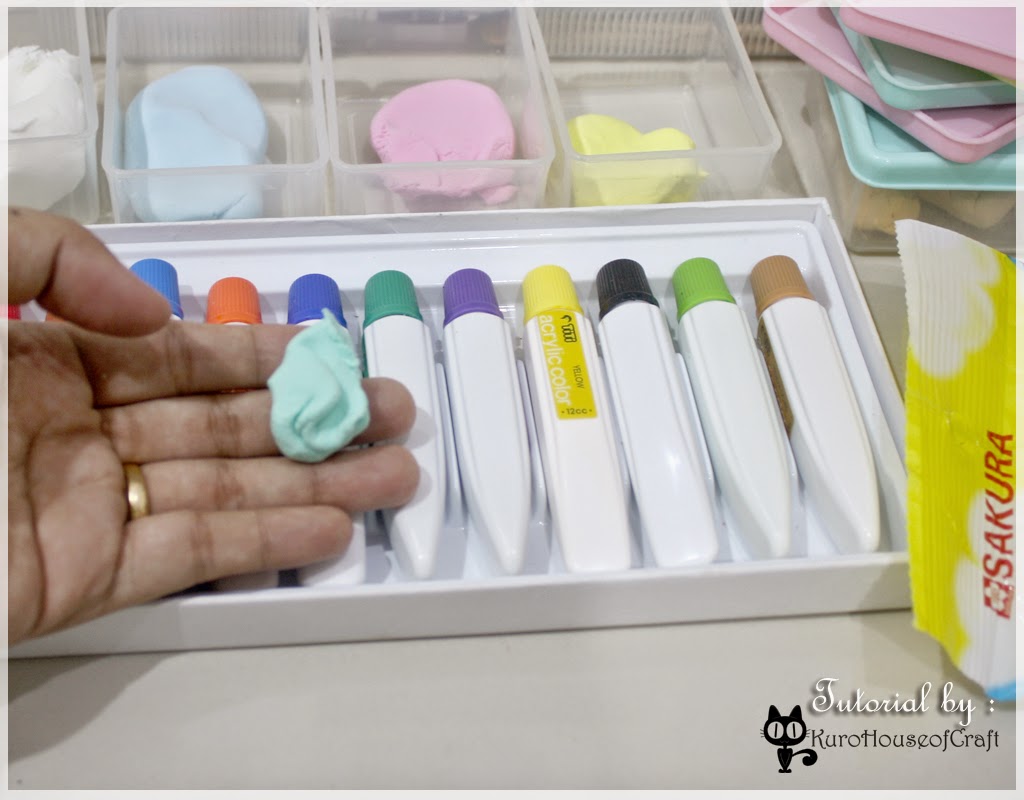 KuroHouse of Craft: Tutorial Sakura Light Weight Clay (Airdry Clay ...