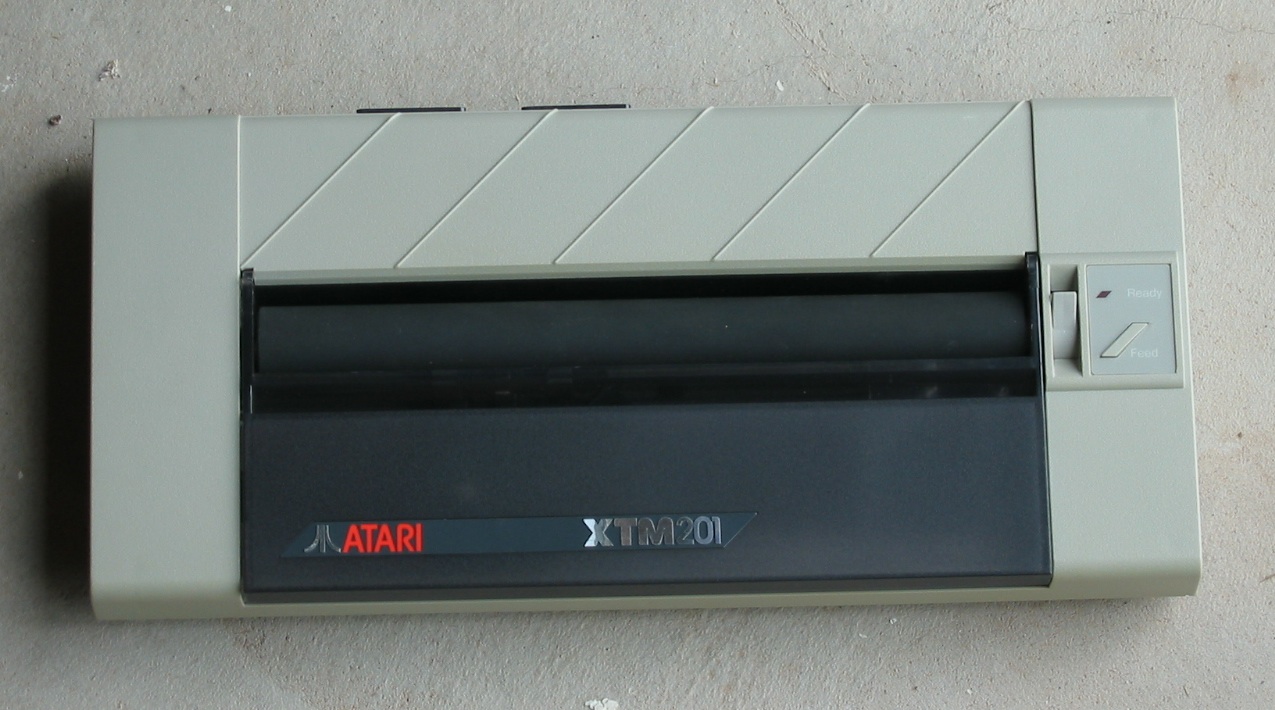 Atari News: Atari XTM201 Printer
