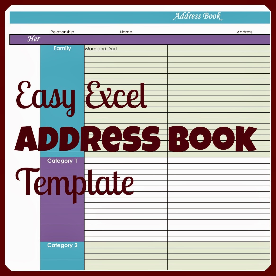 Simple Printable Address Book Templates simple-printable-address-book-templates