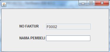 Contoh Program Java Membuat Nomor Faktur (Nomor Transaksi) Otomatis ...