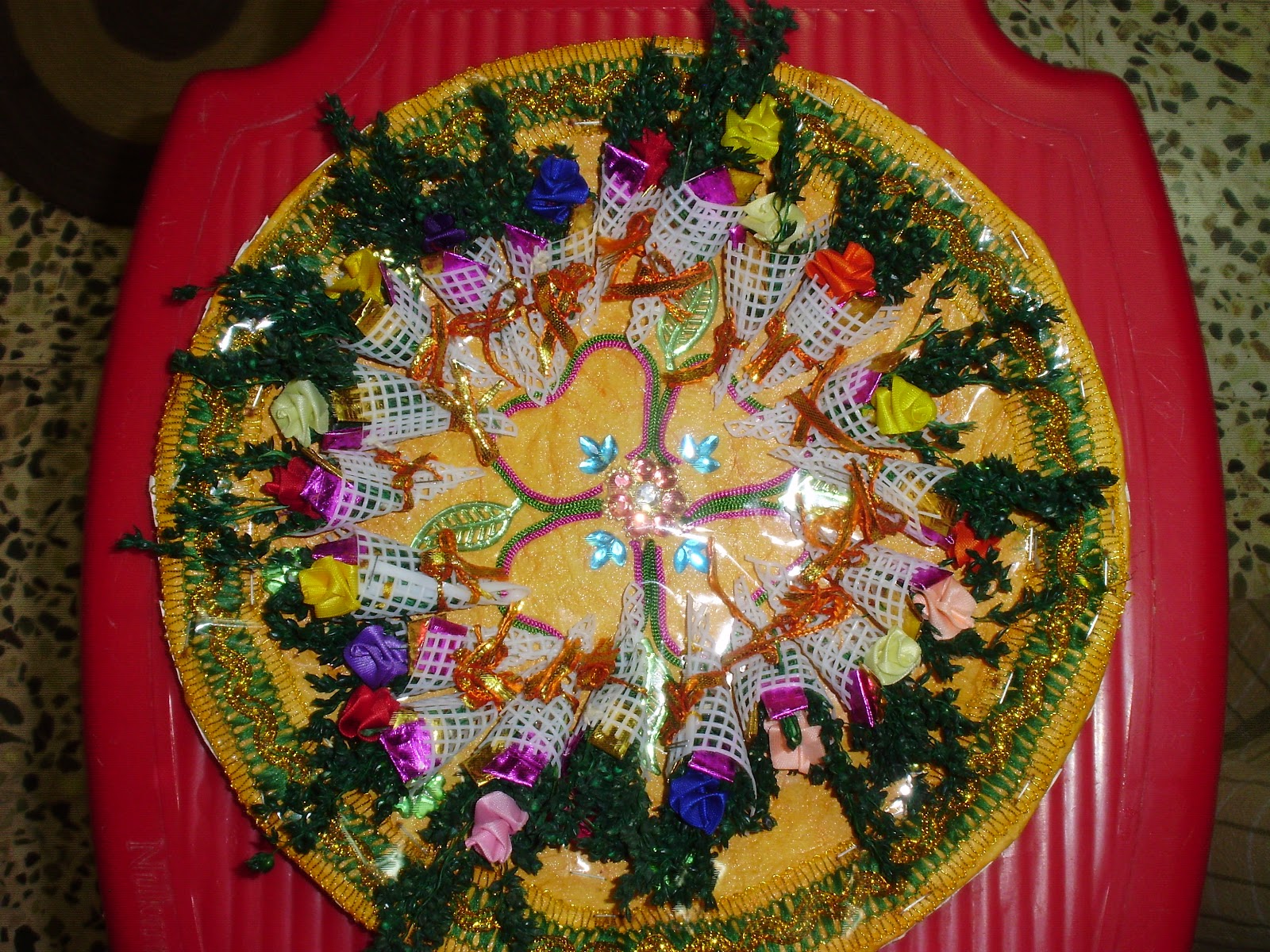Mayur Arts and Crafts : Manjal Kumkum packets
