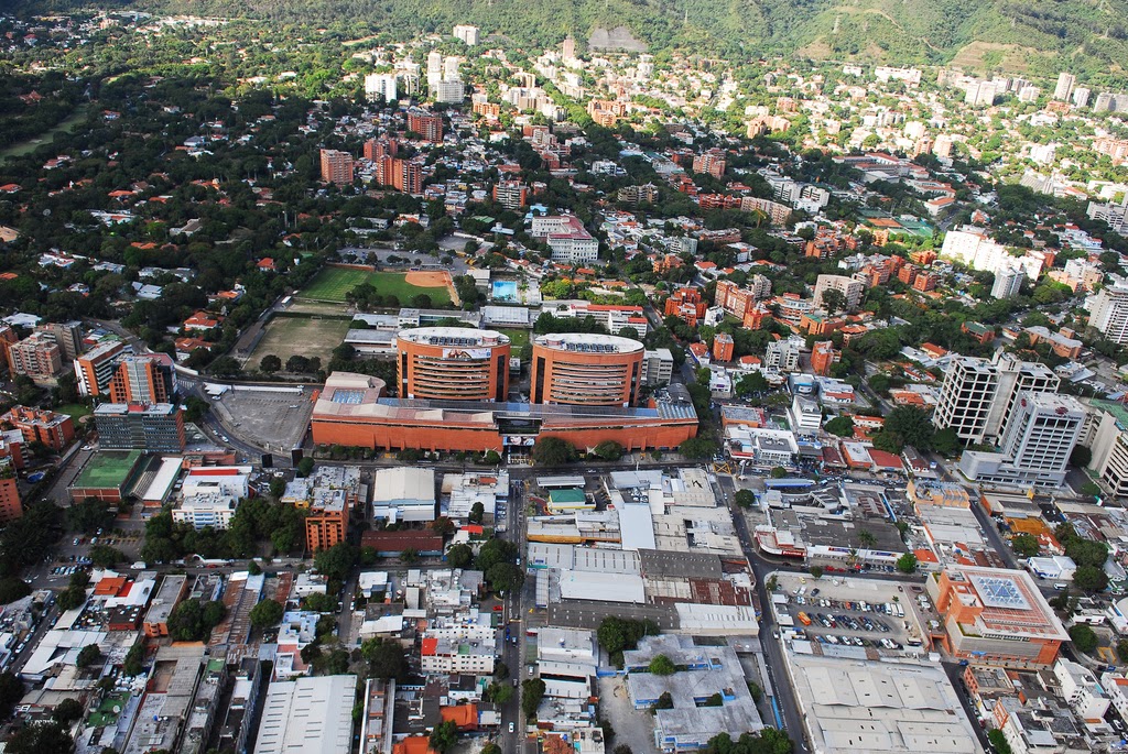 Centro Historico de Chacao, Caracas (f. Archivo Fundacion de la Memoria ...